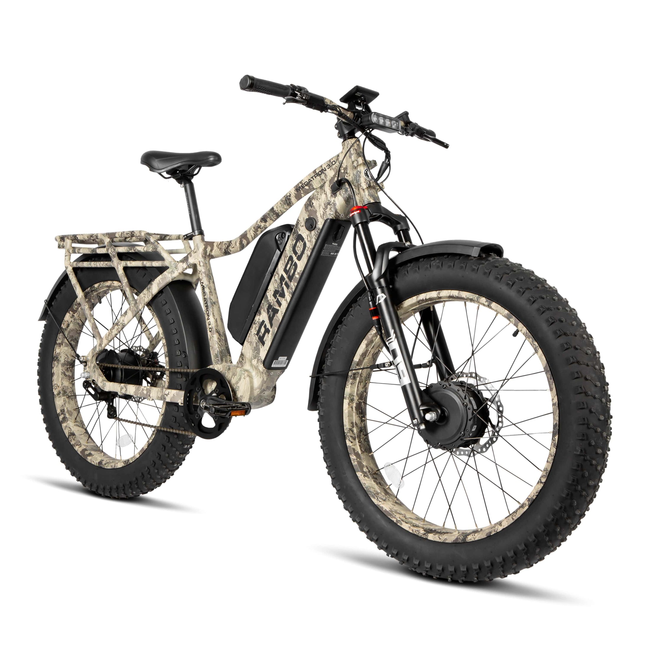 Rambo Megatron 3.0 Bafang Dual 1000w All Wheel Drive Fat Tire Electric ...
